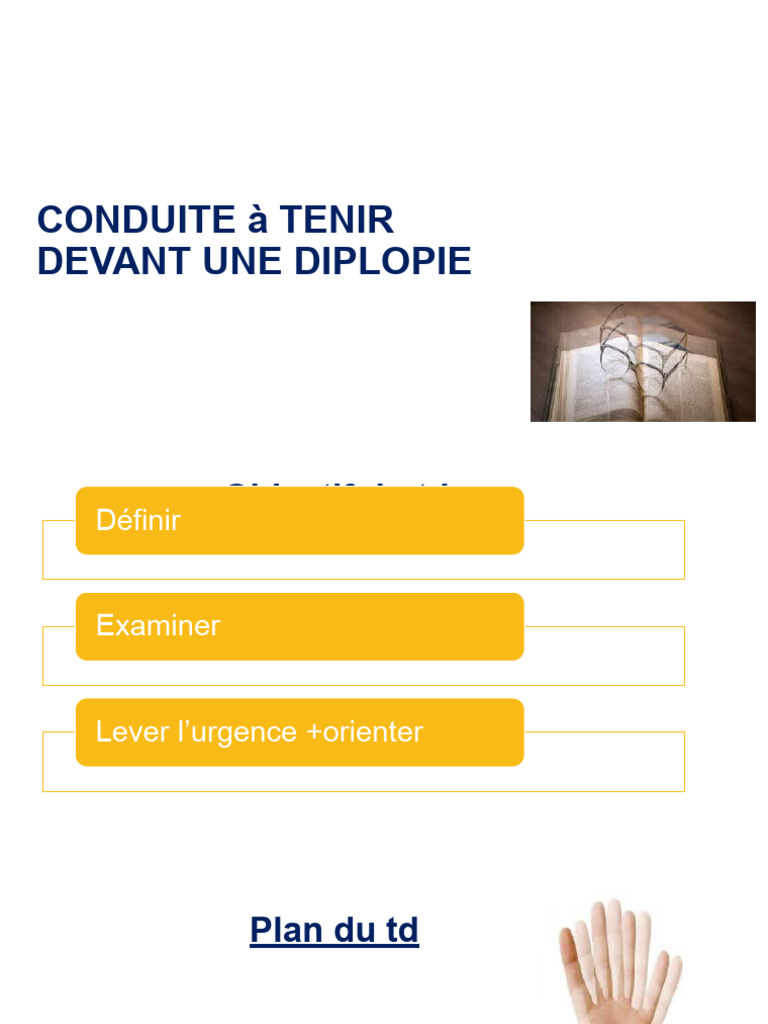 Diplopie : Diagnostic et Prise en Charge | PDF | Système nerveux ...