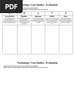 GRAVE System:: Psychology Study Evaluation | PDF