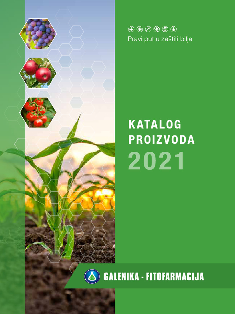 Galenika Fitofarmacija Katalog Proizvoda 2021 | PDF