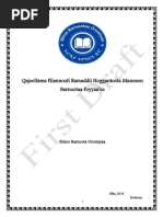 Qajeelfama Durgoo Oolmaa Final | PDF