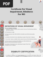 Visual Disability Gazette | PDF | Visual Impairment | Light