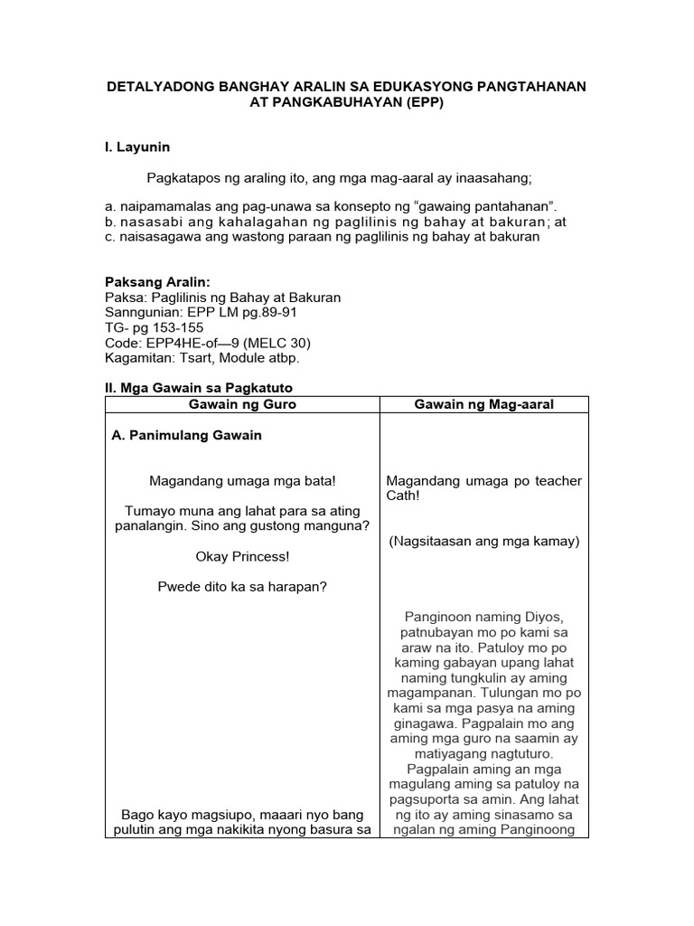 Science Lesson Plan 4th Quarter Pdf 2804