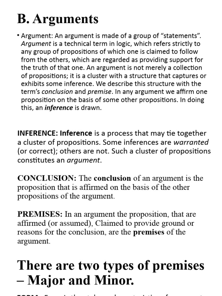 Logic and Reasoning Presentation | PDF | Argument | Deductive Reasoning