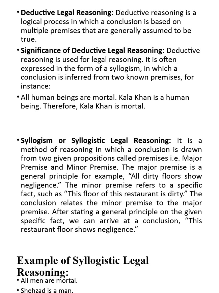 Logic and Reasoning Presentation | PDF | Deductive Reasoning | Logical ...