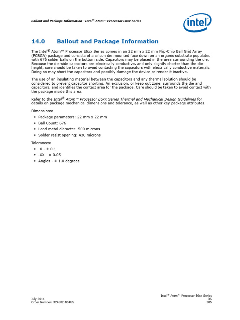 CT80618005844AAS - LJ32 - Intel PINOUT | PDF | Electrical Engineering ...