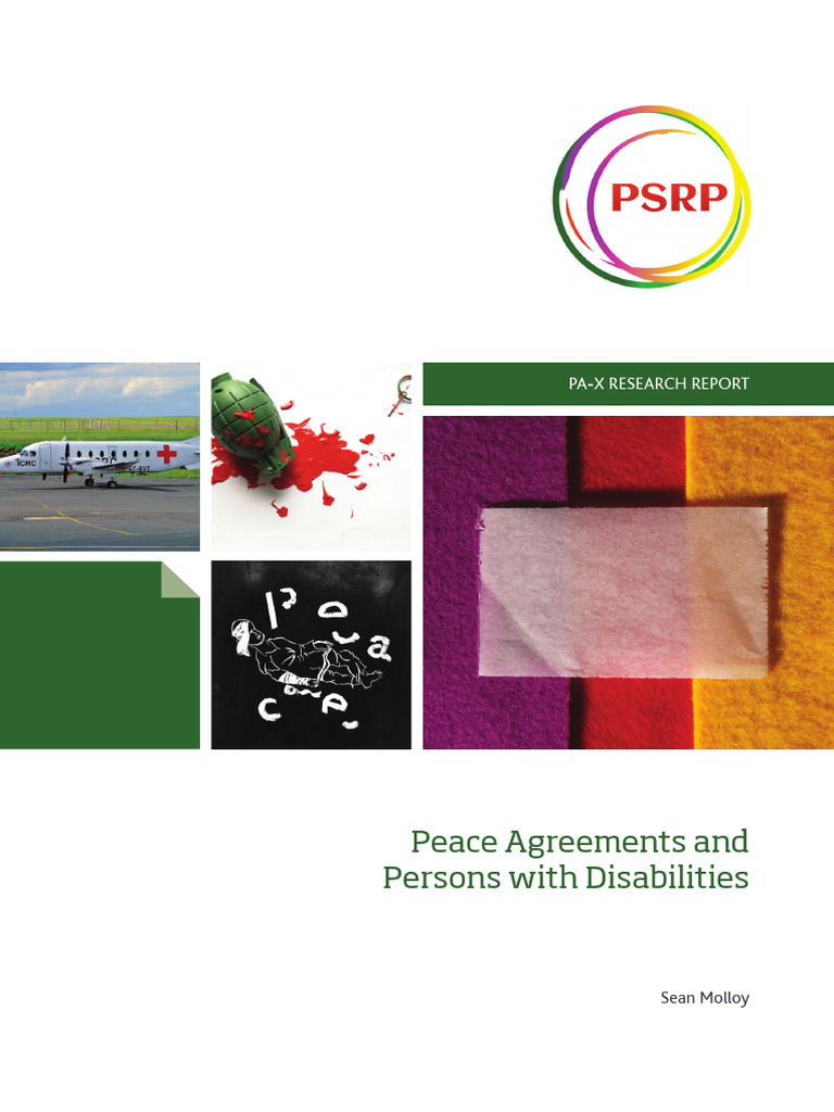 Peace Agreements Disability Report DIGITAL 1 | PDF | Peacebuilding ...