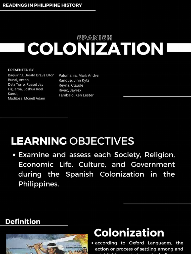 Group 2, Colonization (Colonial Era) | PDF