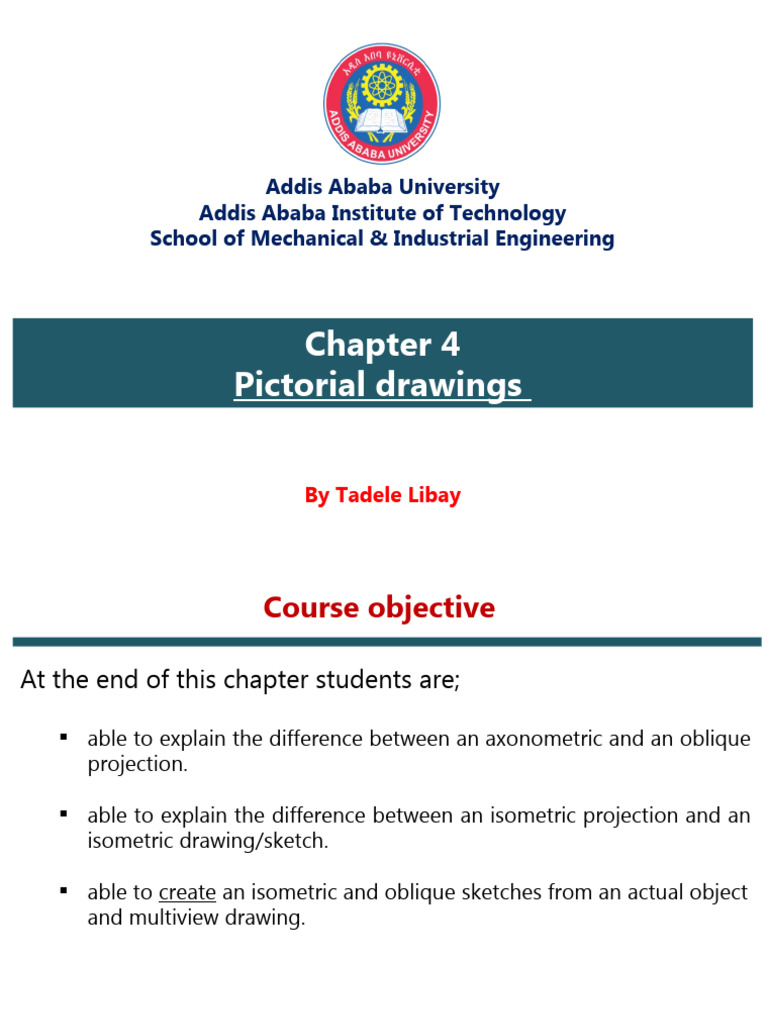 Chapter 04 Pictorial Drawings | PDF | Elementary Geometry | Technical ...