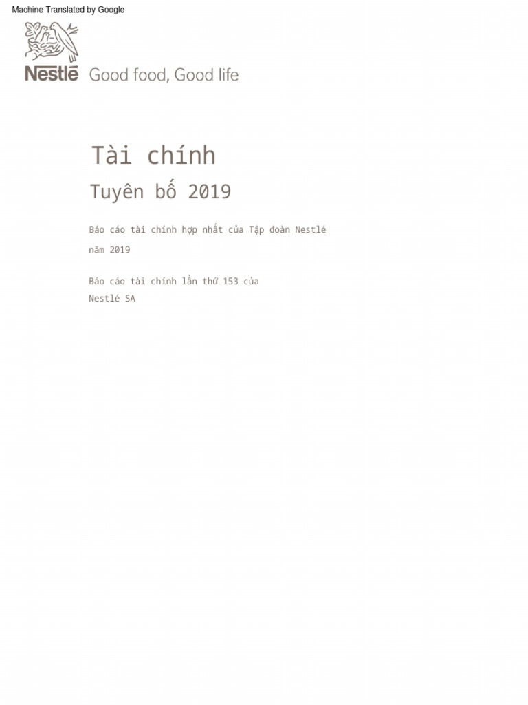 2019 Financial Statements en | PDF