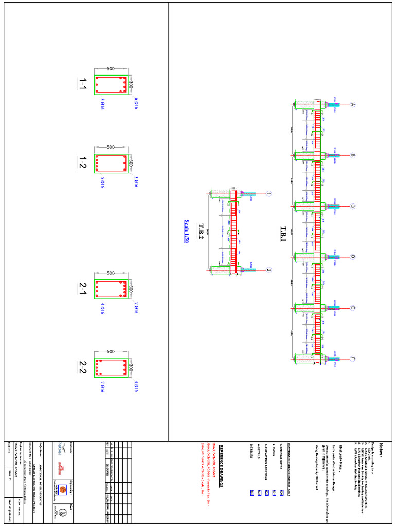 5-Luc-Air 120M - 5 Tons - Modified Tie Beams Sections-Sh1 | PDF