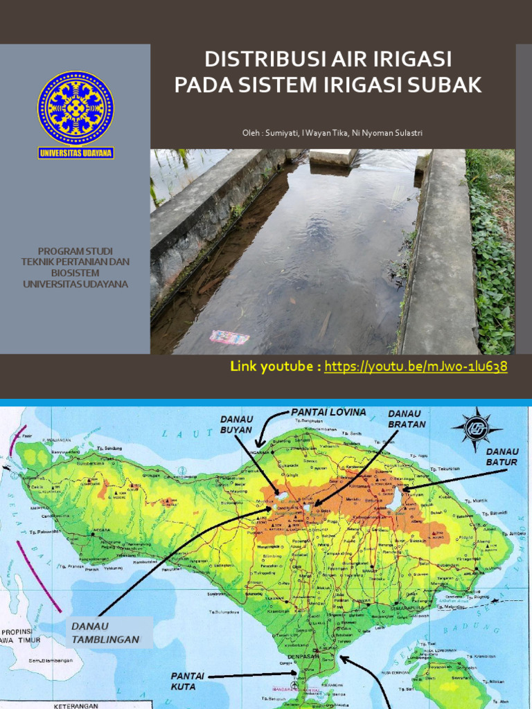 2024 - Sistem Distribusi Air Irigasi Subak | PDF