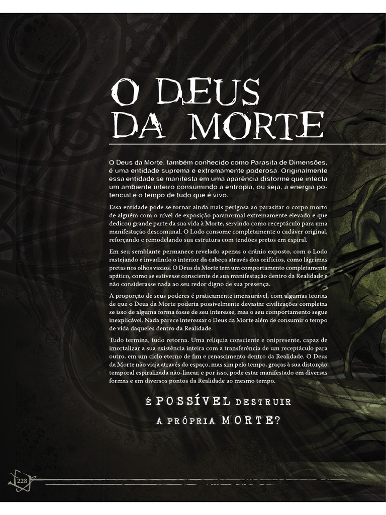 Deus da morte | PDF