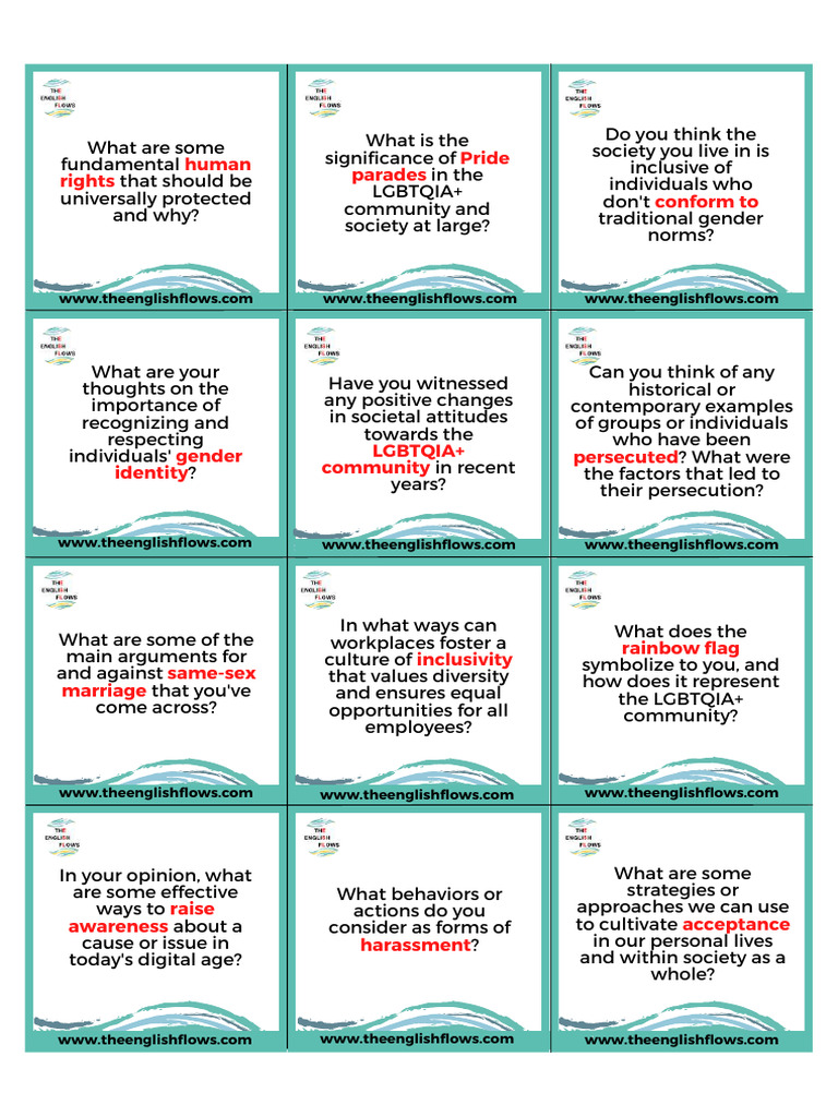 Celebrating Pride: Rights and Awareness | PDF | Lgbt Community ...