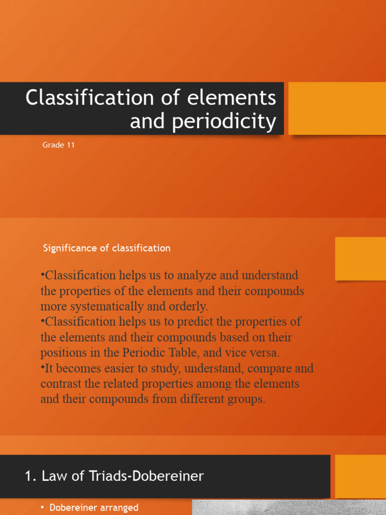 Grade 11 Periodicity PPT (Autosaved) | PDF | Ion | Periodic Table Grade 11 Periodicity PPT (Autosaved) | PDF | Ion | Periodic Table