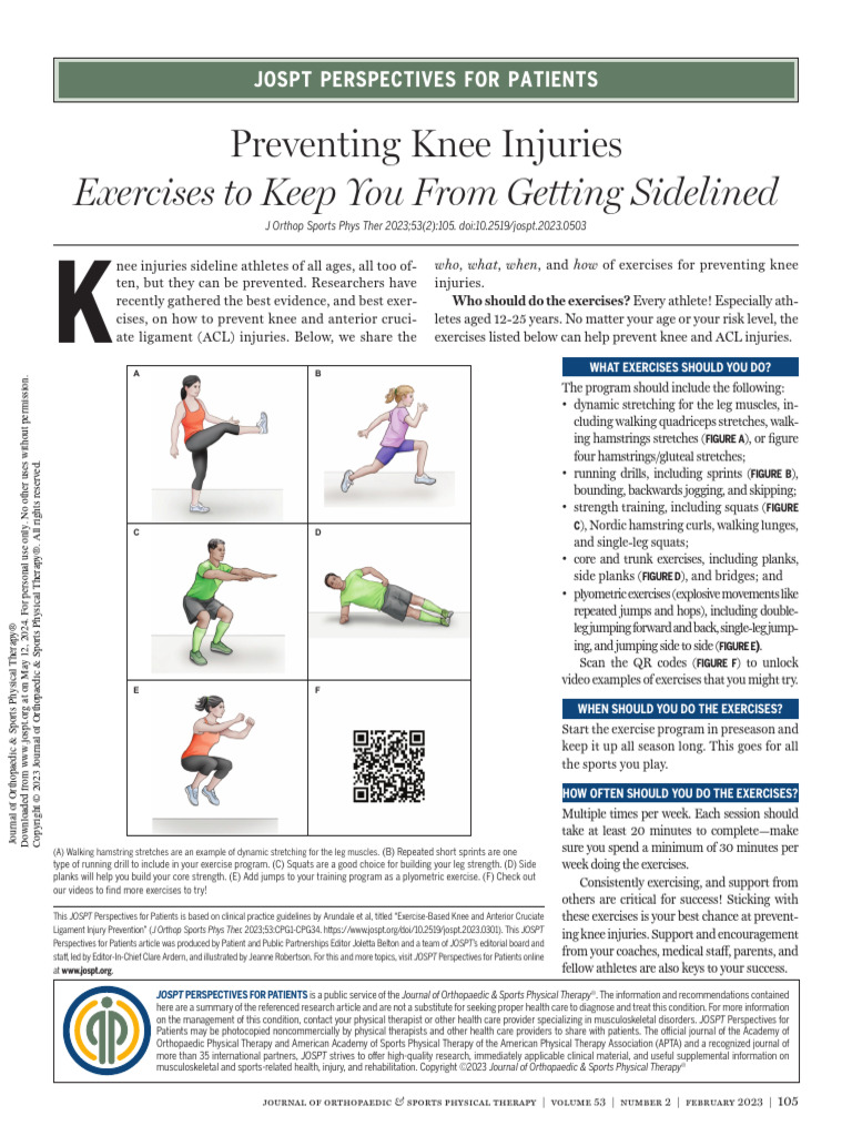 2023 Preventing Knee Injuries Exercises To Keep You From Getting ...