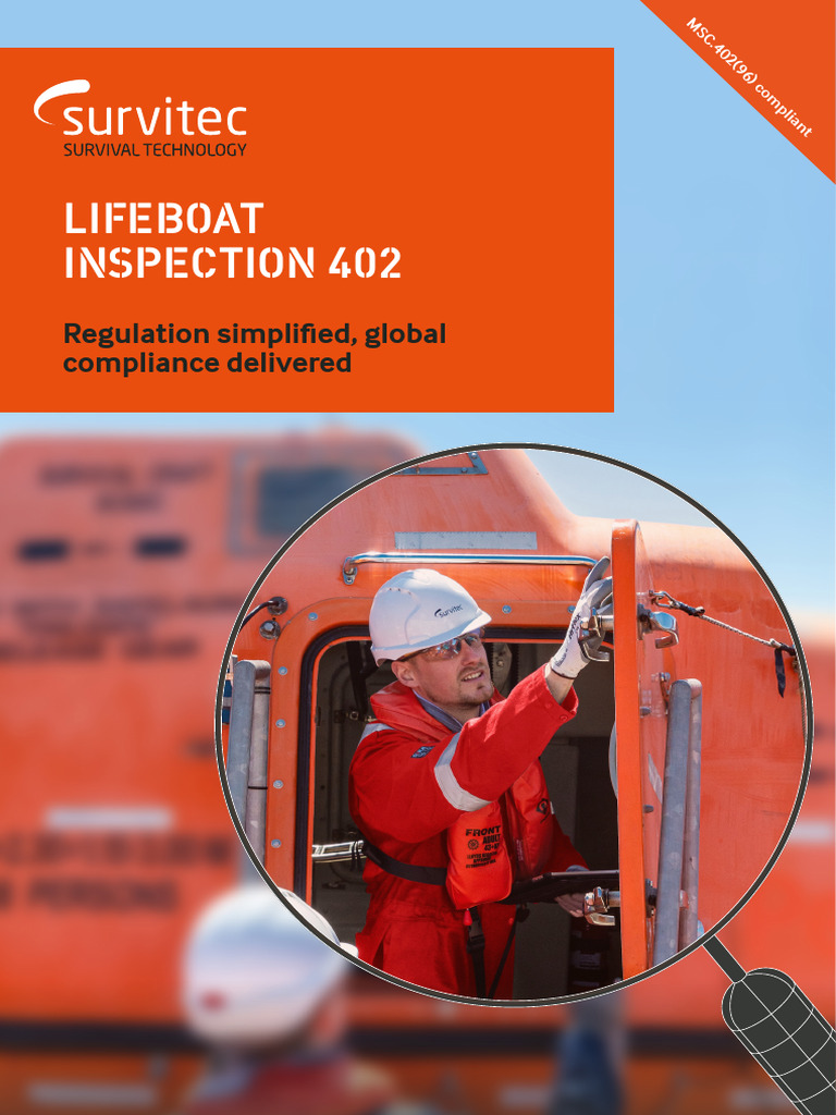 S Lifeboat Inspection Brochure | PDF