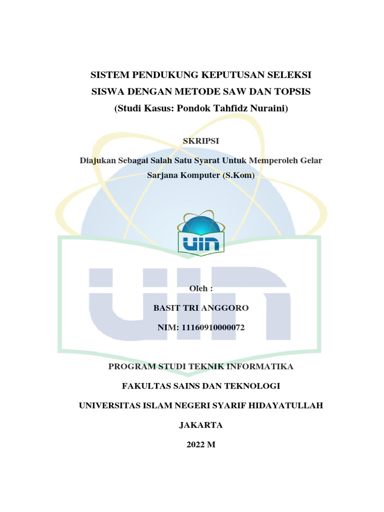 Basit Tri Anggoro-Fst | PDF