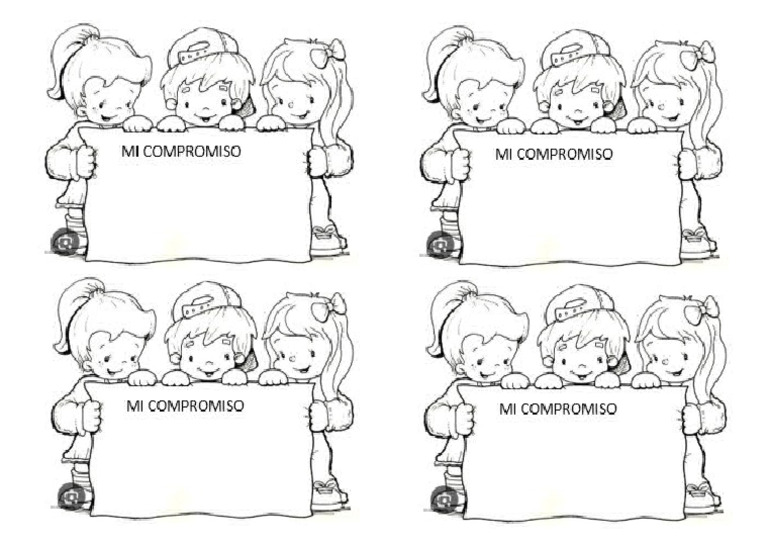 PS Ficha Mis Compromisos | PDF