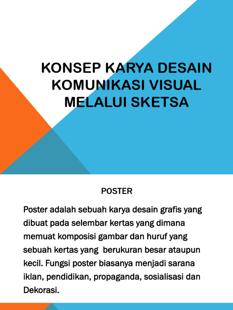 Panduan Desain Poster Efektif | PDF | Seni