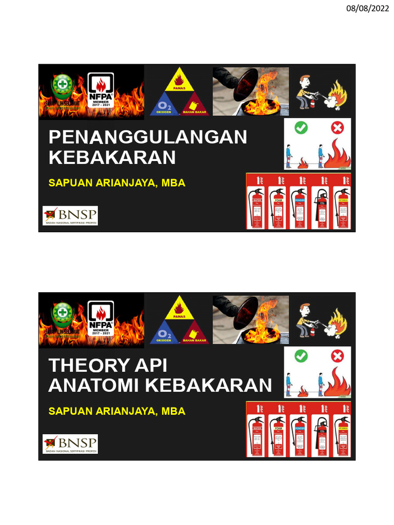 1.teori Dasar Api Lengkap (Edutama) | PDF