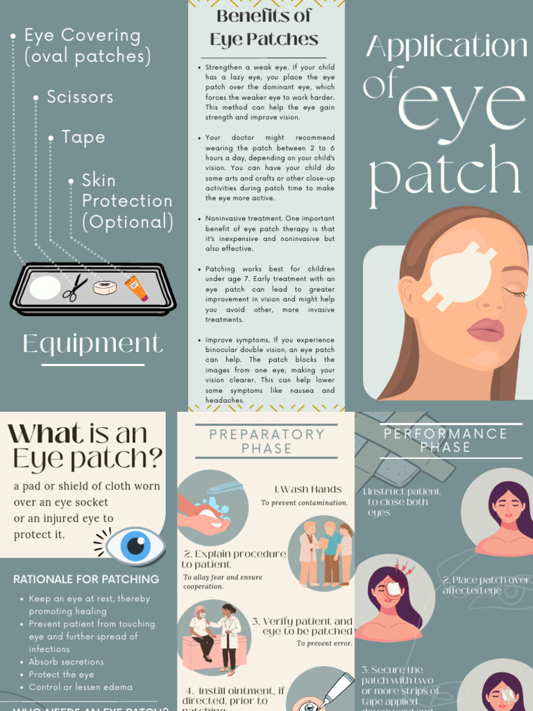 Eye Patch Therapy for Vision Improvement | PDF | Eye | Human Eye