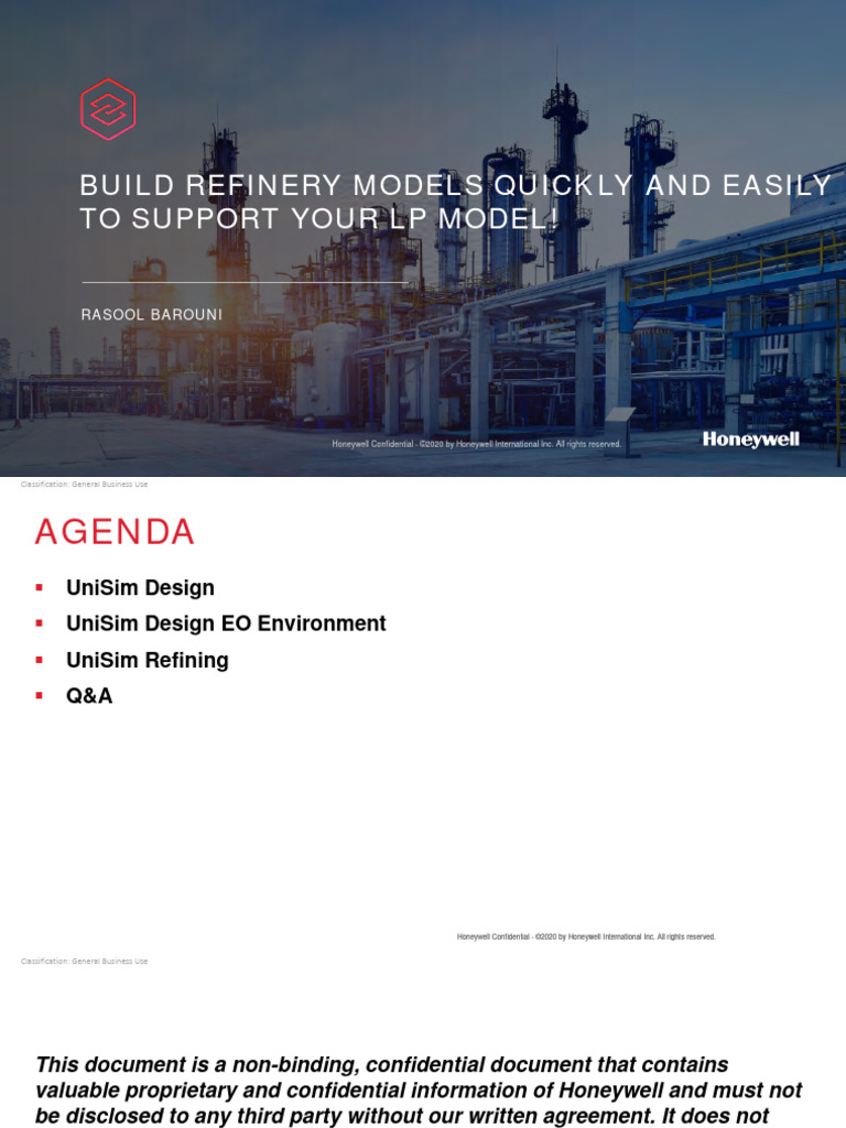 Learn How To Build Refinery Models Quickly and Easily To Support Your ... Learn How To Build Refinery Models Quickly and Easily To Support Your ...