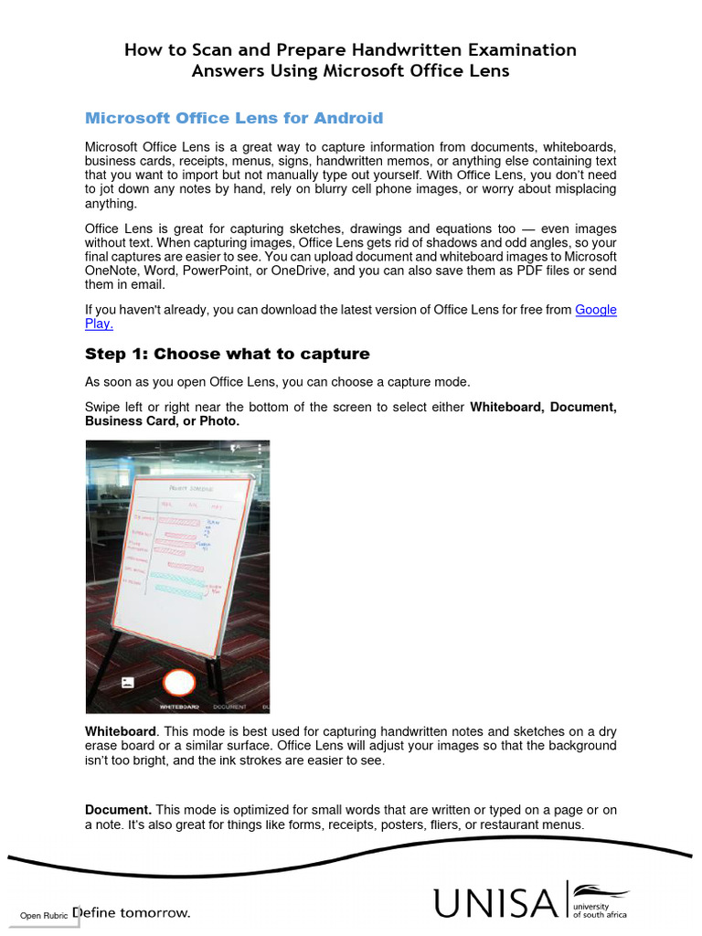 Scanning Handwritten Exam Answers | PDF | Microsoft Word | Microsoft Office