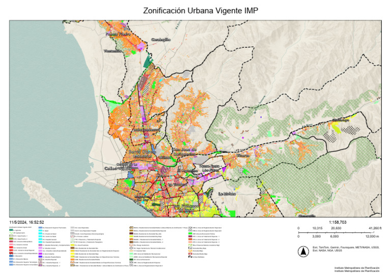 Zonificación Urbana Vigente IMP: Puente Piedra Carabayllo Ventanilla | PDF | Uso del suelo