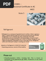 Refrigerant Classification Chart | PDF