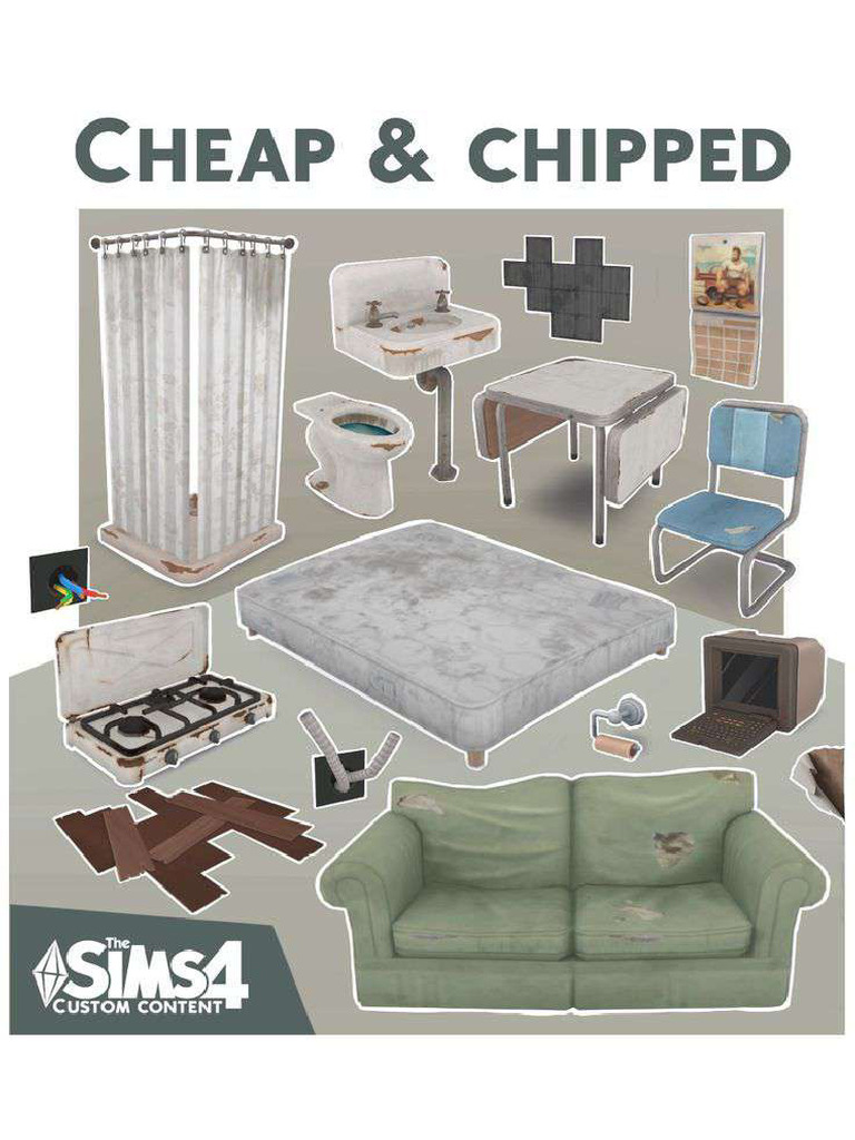 40+ SIMS 4 CC PACKS (Clutter and Furniture) | PDF