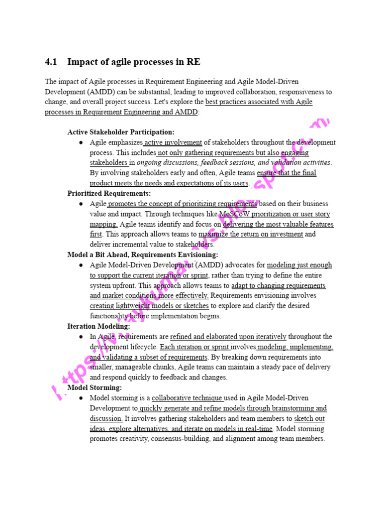 Agile Unit - 4 | PDF | Agile Software Development | Scrum (Software Development)