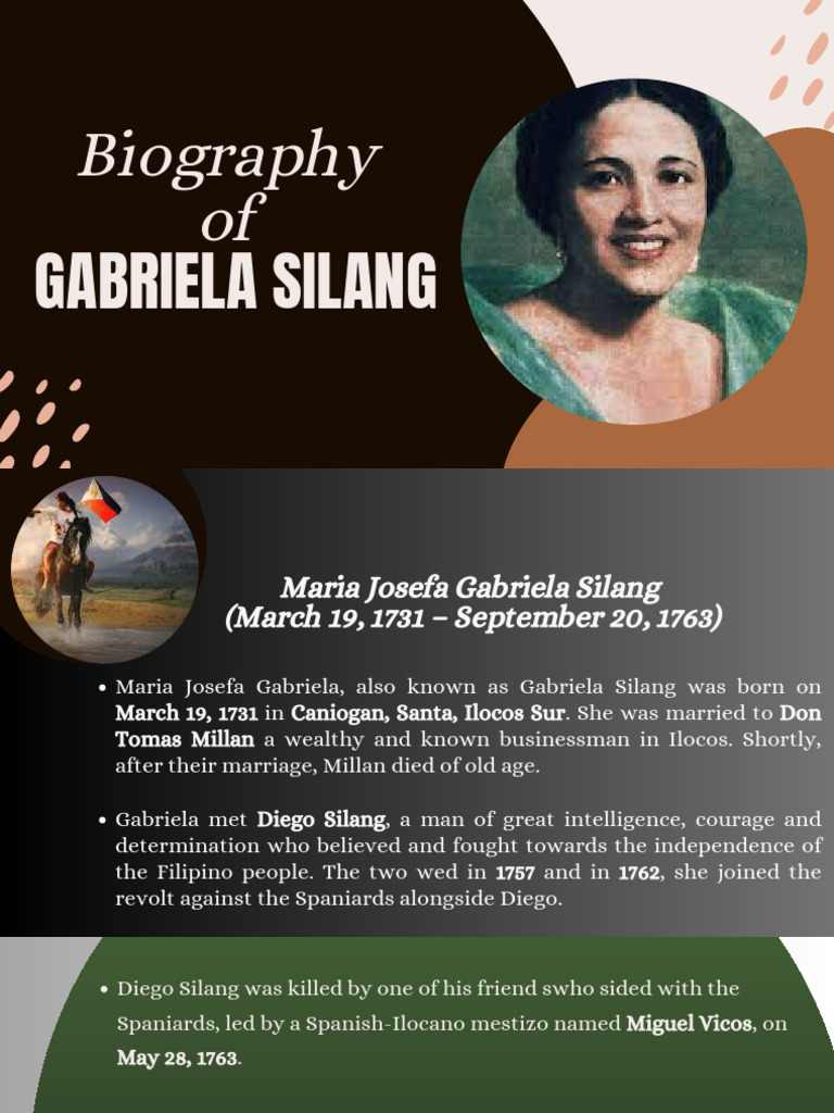Gabriela Silang: Life and Legacy | PDF | Spanish East Indies | Philippines