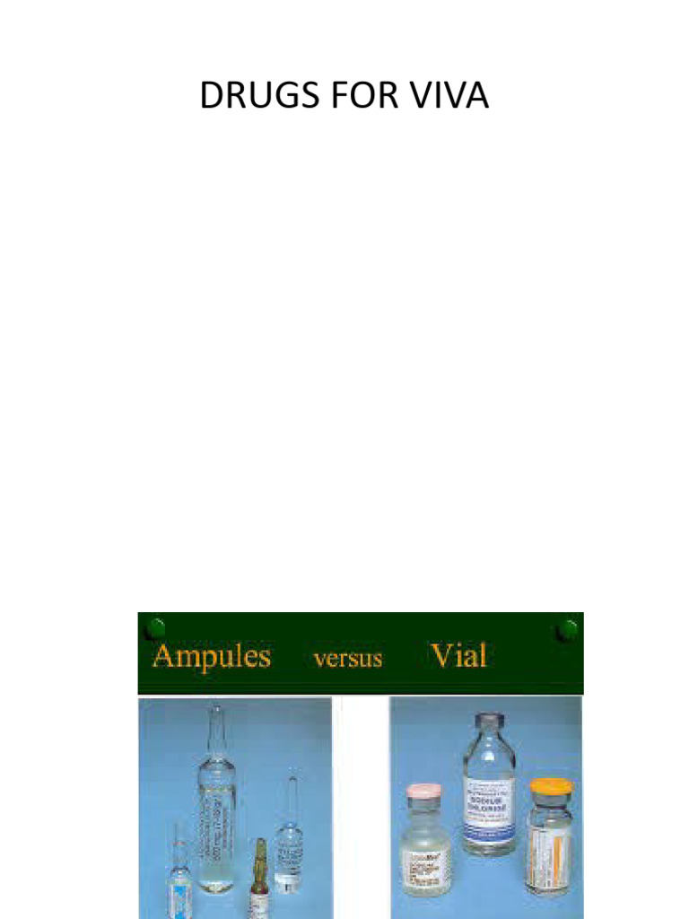 Paediatrics Drugs For Viva | PDF | Internal Medicine | Diseases And ...