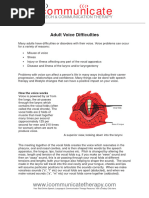 GRBAS | PDF | Clinical Medicine | Human Voice