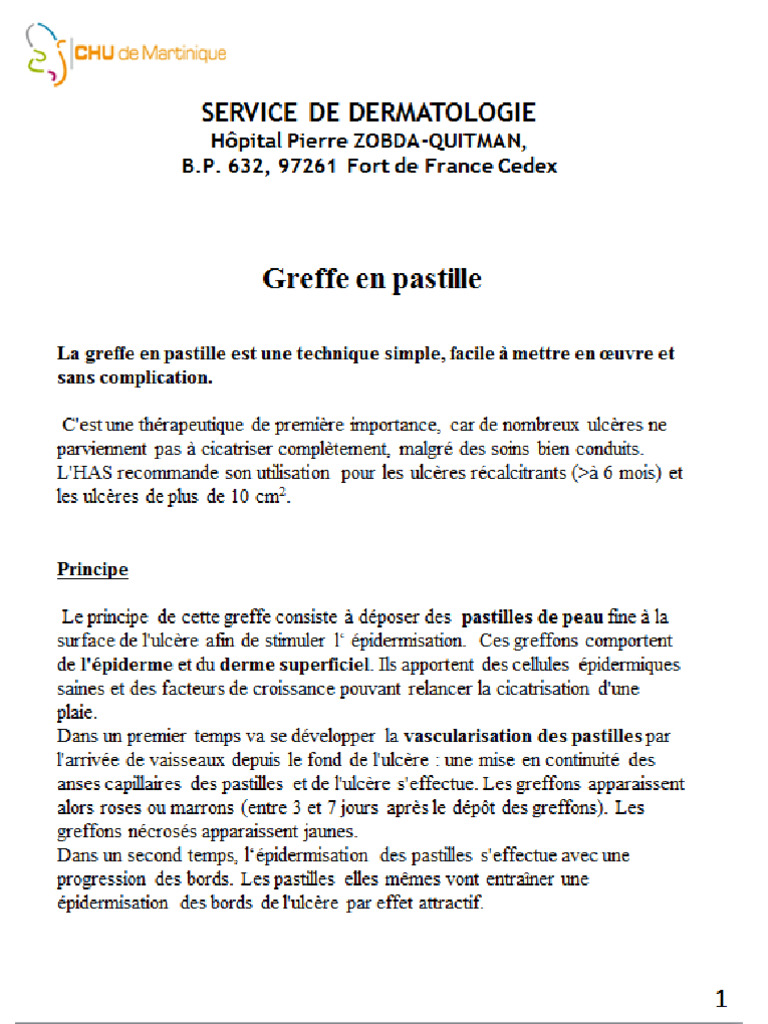 Documents Explicatifs Greffes URLM | PDF