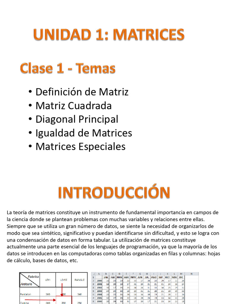 Matrices - Teoria y Practica - GB | PDF | Matriz (Matemáticas) | Matemáticas
