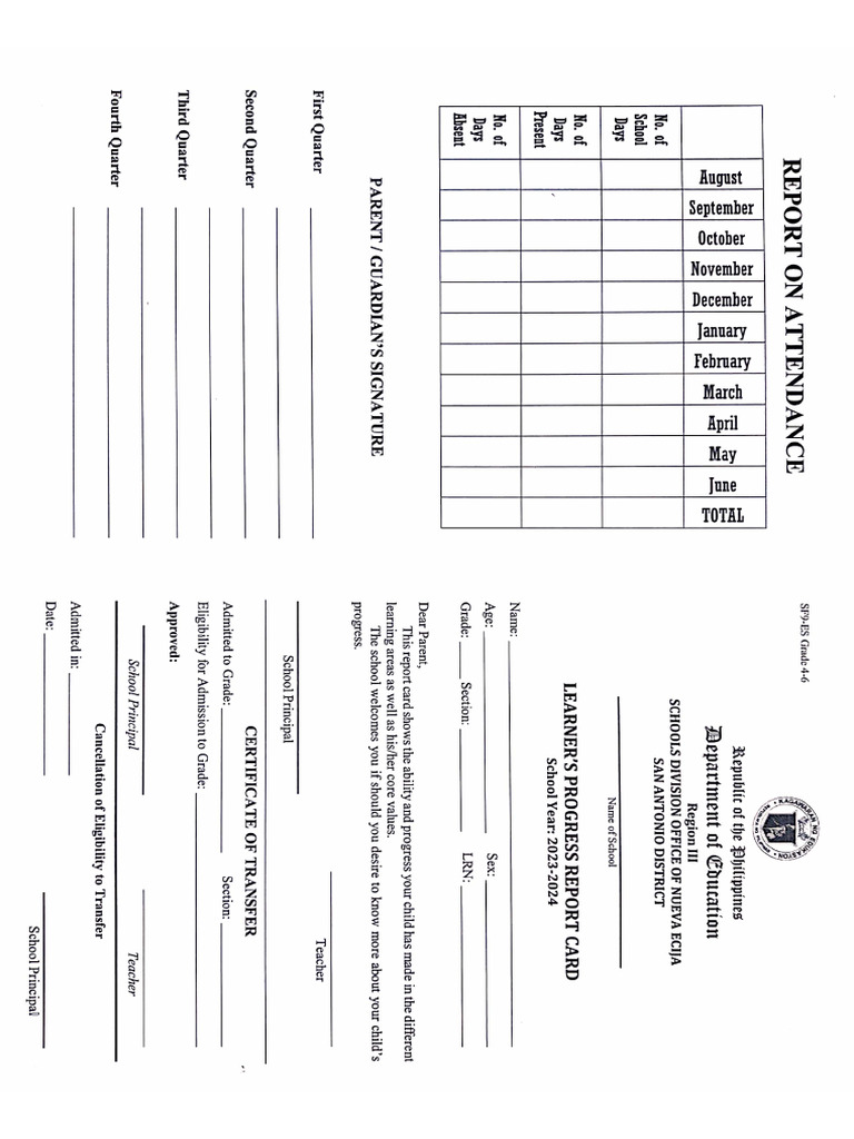 Card 2023 2024 | PDF