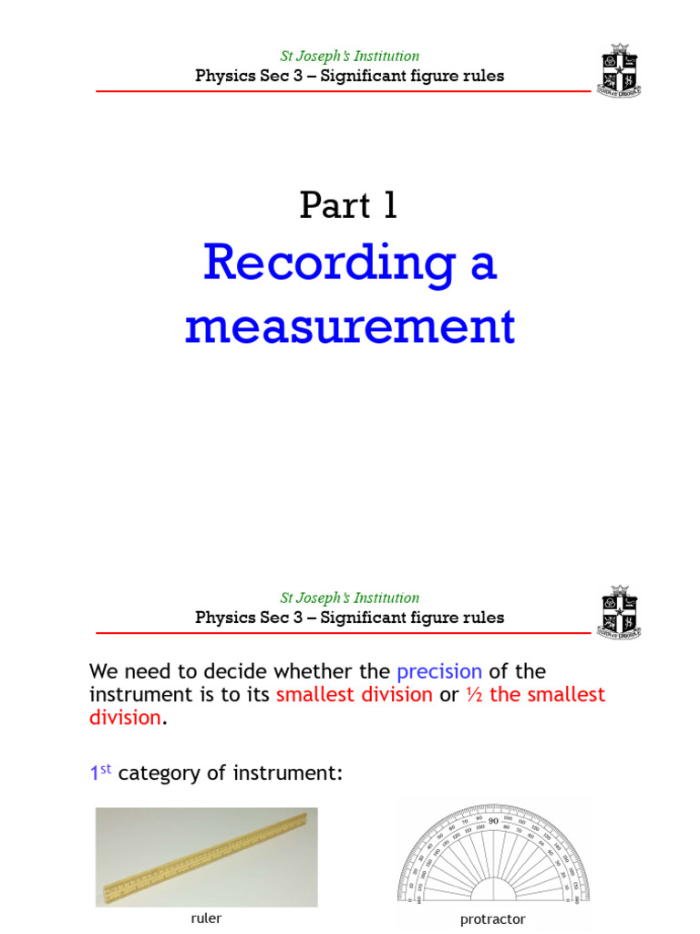Practical Procedure and SF Rule | Download Free PDF | Significant ...
