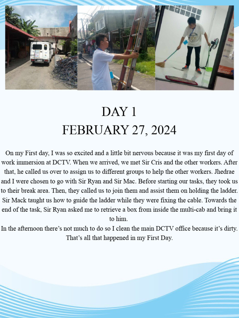 Day One-1 | PDF