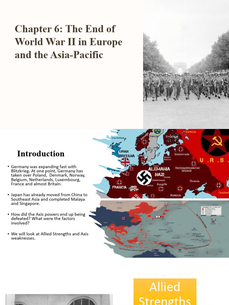 End of WW2 and Defeats Halfway | PDF | Allies Of World War II | World ...