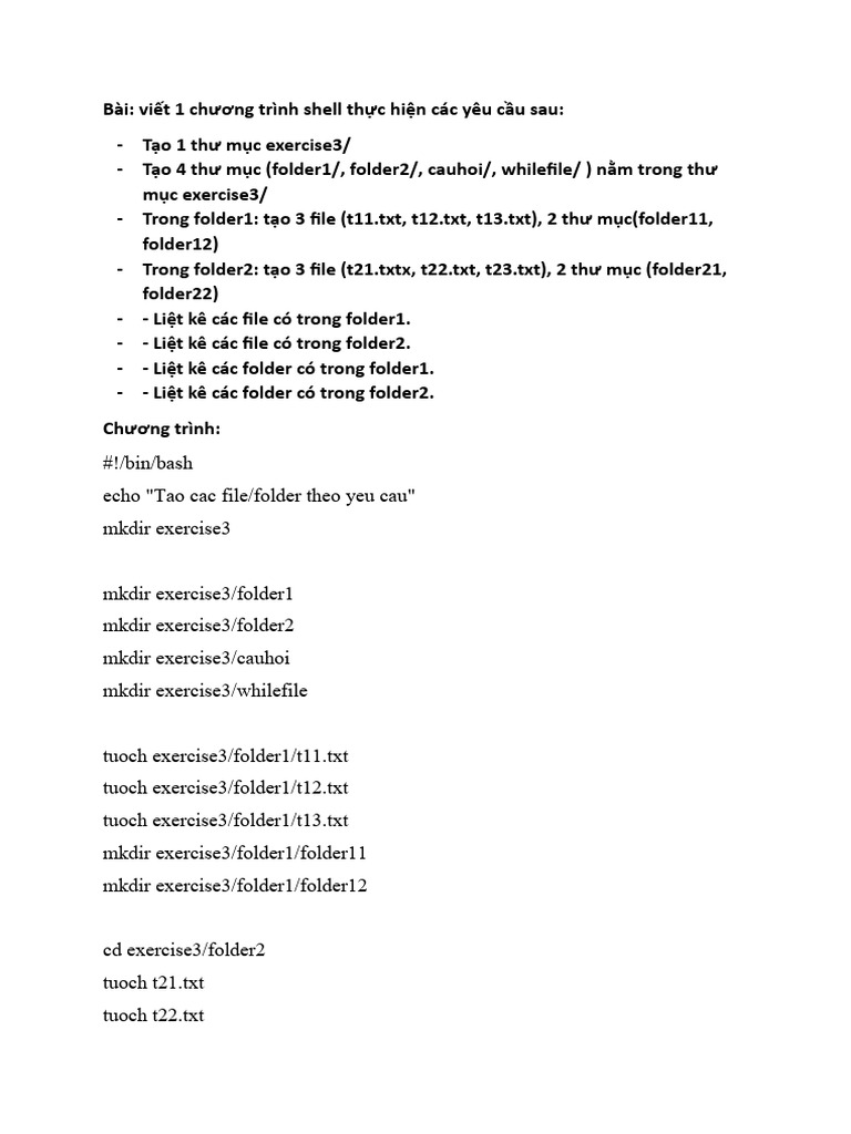 Bài File Folder | PDF