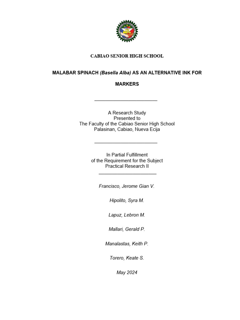 Revision Take 2 Autorecovered | PDF | Solvent | Ink