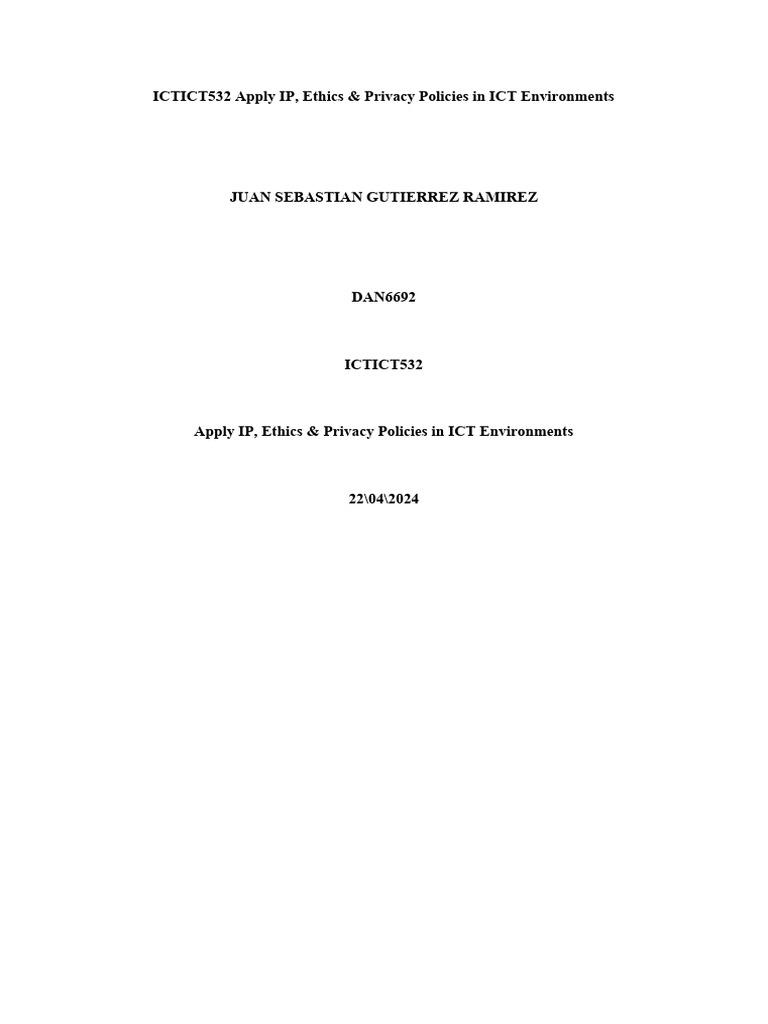 ICTICT532 Apply IP TASK 2 COMPLEATING | PDF | Accessibility | Evaluation