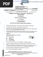 CSEC English A MCQ Answers | PDF