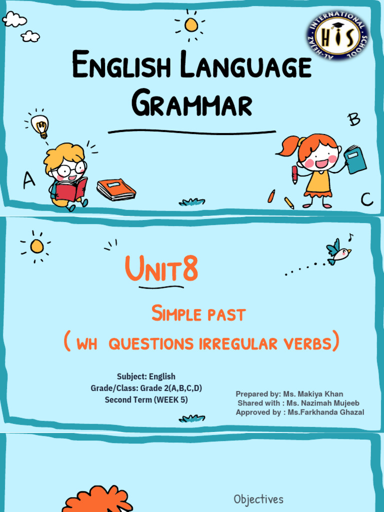 Gr-2 English Grammar U8 | PDF