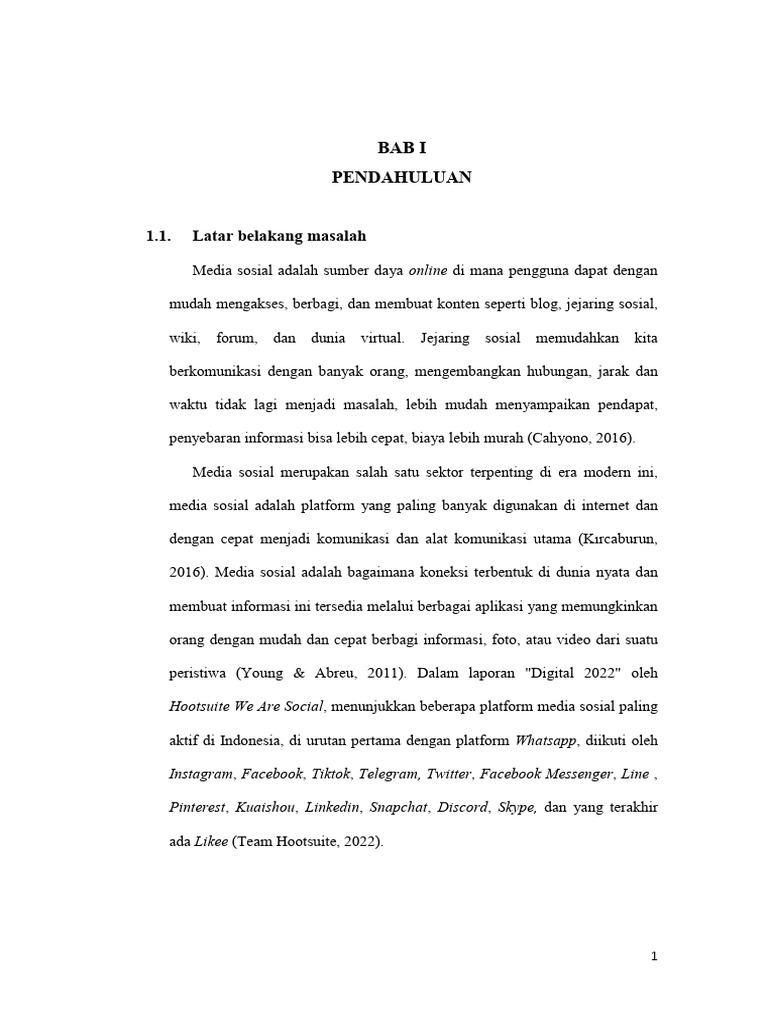 Fomo Referensi Proposal Skripsi | PDF