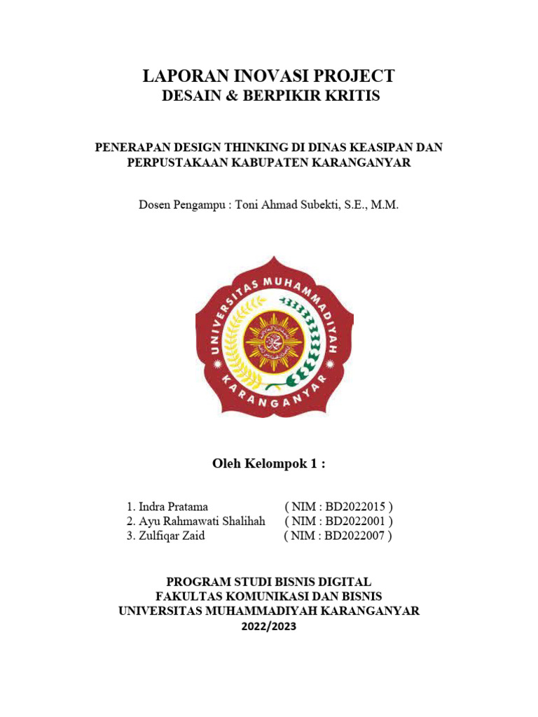 Makalaha Pak Toni Fiks | PDF