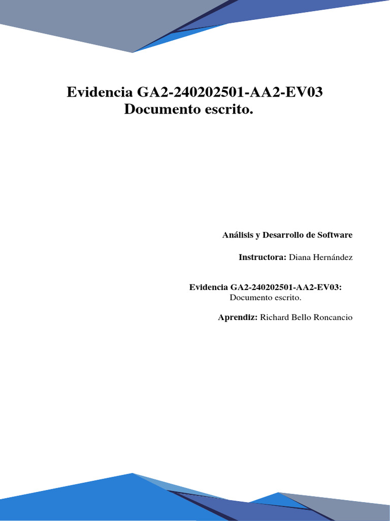 Evidencia GA2-240202501-AA2-EV03 English | PDF