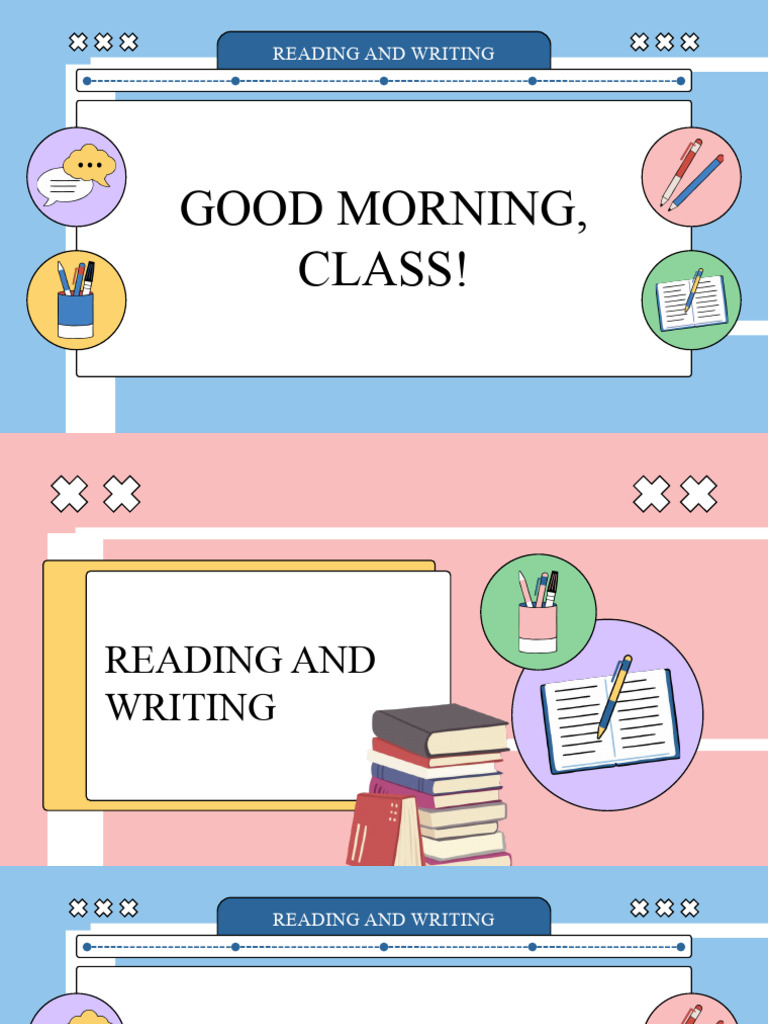 Mastering Opinion Writing Education Presentation in Blue White Simple ...