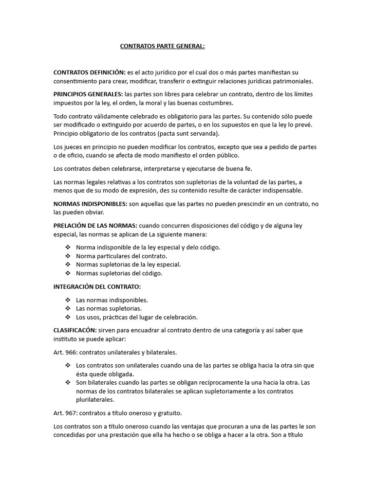 Contratos Parte General | Descargar gratis PDF | Donación | Ley común